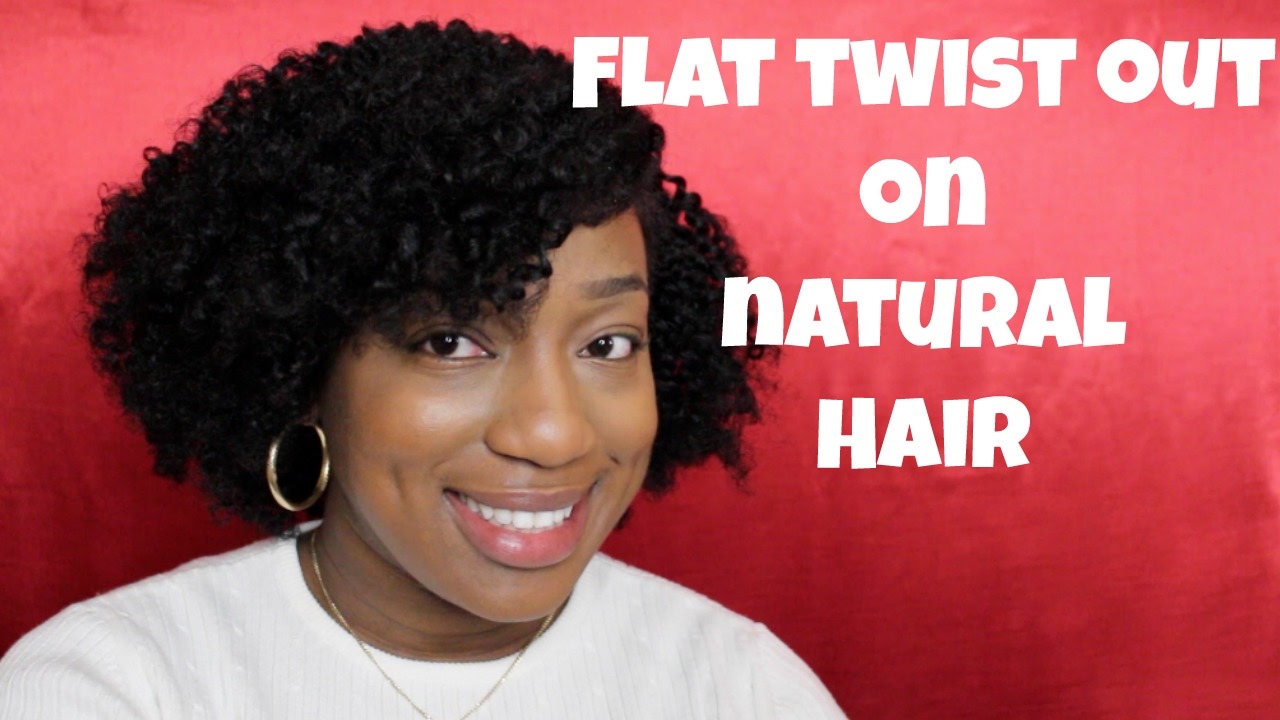 How To Flat Twist Out On Natural Hair Resilientcurlz Youtube