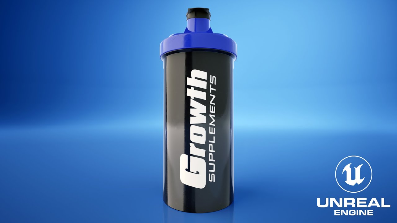 Growth Bottle - Product Visualization (Unreal Engine 5) - YouTube