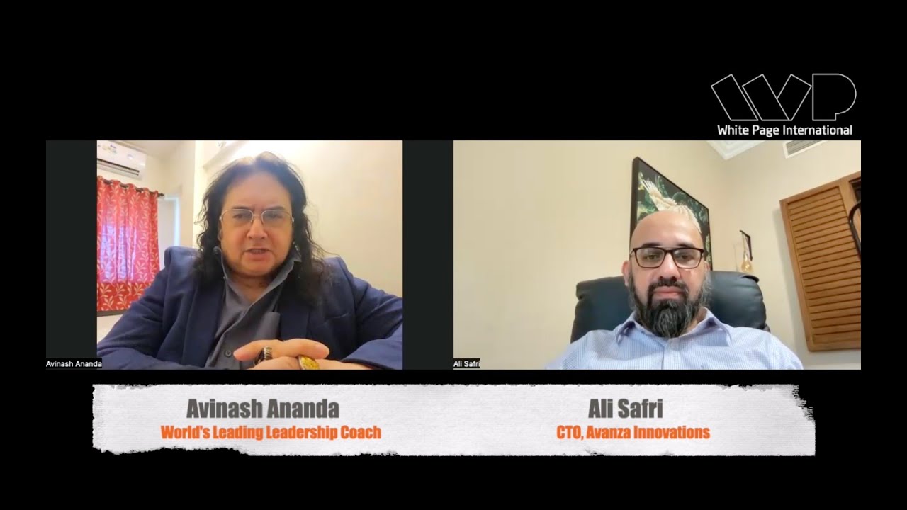 Ali Safri, CTO Avanza Innovations in conversation with Avinash Ananda ...