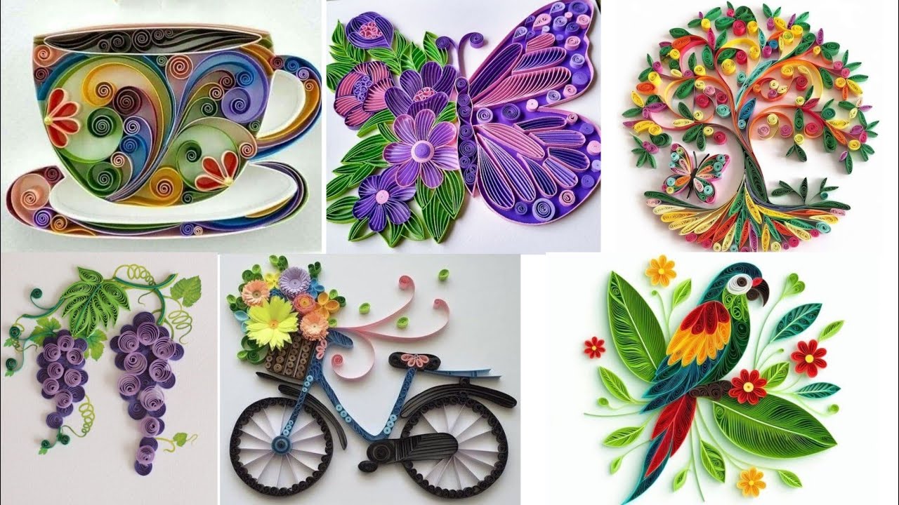 Wily Quilling Paper | Paper Quilling Art | Quilling Paper Wall Hangings ...