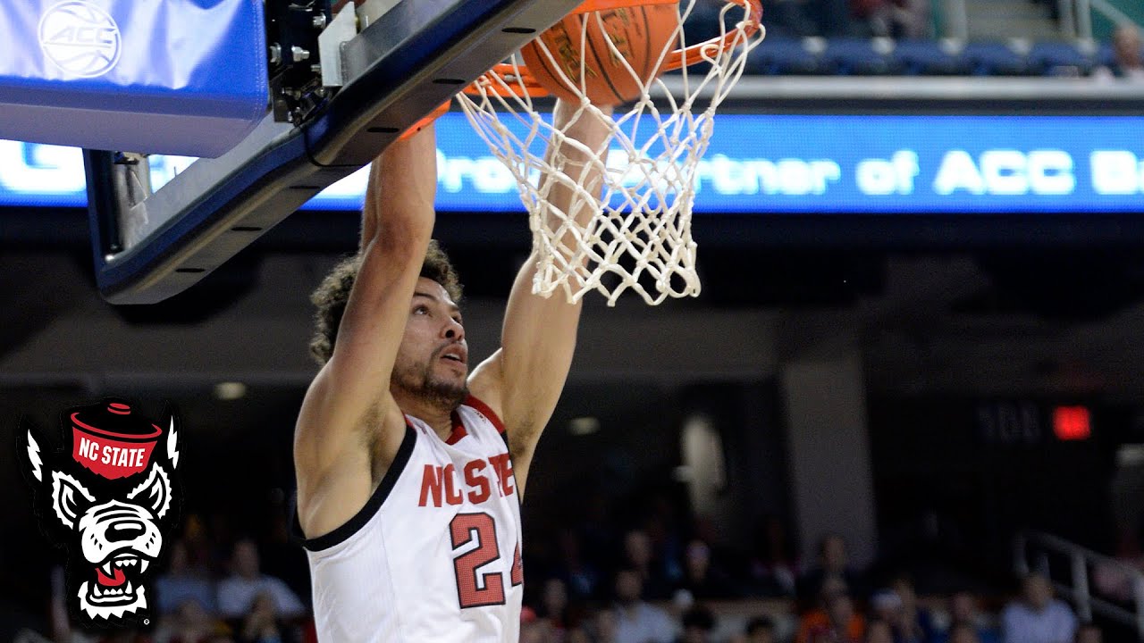 ACC Tournament: All Angles NC State's Devon Daniels Throws Down The ...