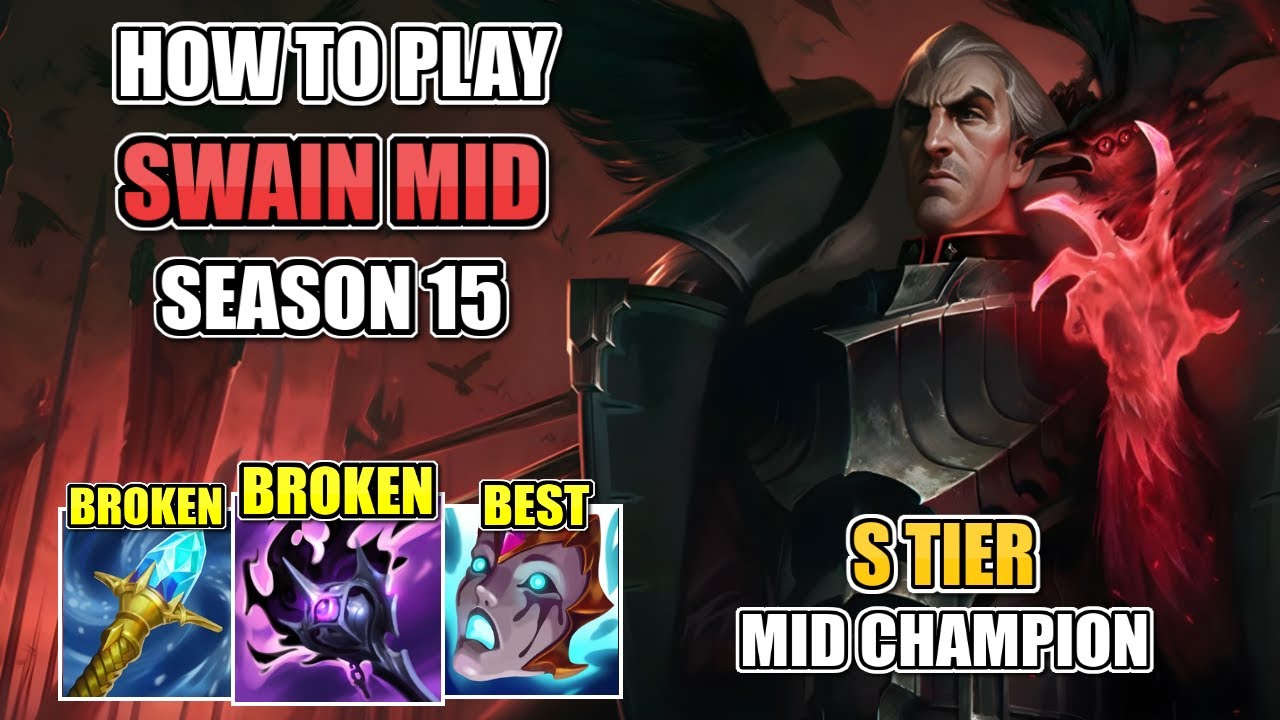 SWAIN MID IS MOST BROKEN CHAMPION IN THE GAME | BEST GUIDE AND BUILD ...