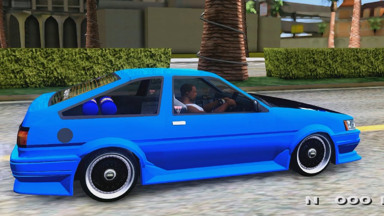 Toyota AE86 Levin Tuning Coop - GTA MOD _REVIEW - YouTube