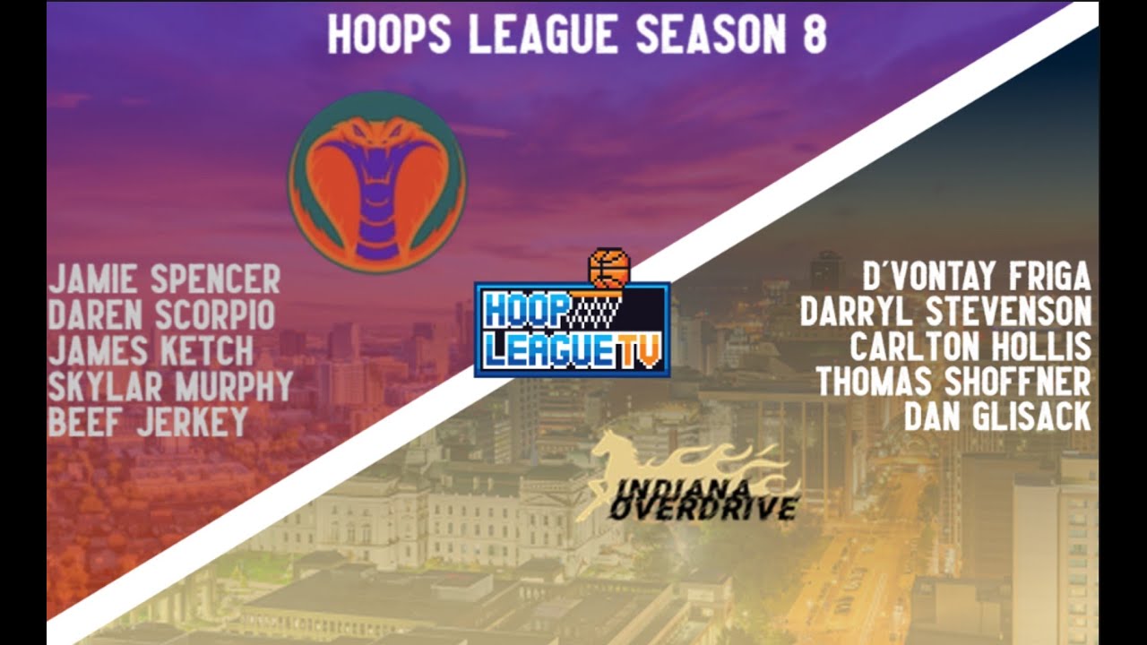 Hoops League Season 8 FINALE: ARZ (26-18) @ IND (26-18) - YouTube