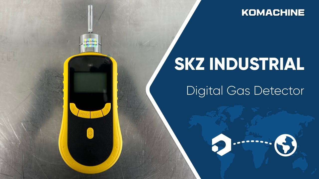 SKZ INDUSTRIAL / Digital Gas Detector (SKZ-1050) / INV-04752 - YouTube