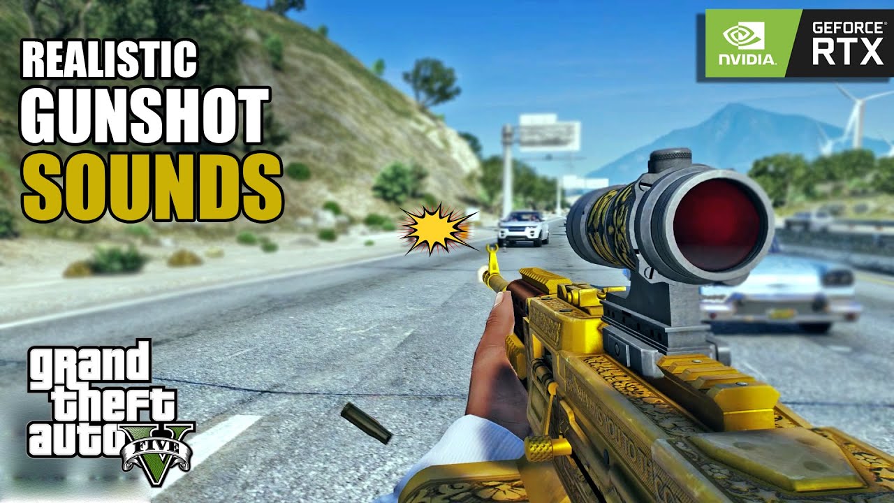 GTA 5 - Realistic Gunshot Sounds | GTA 5 MODS - All Weapons Tested ...