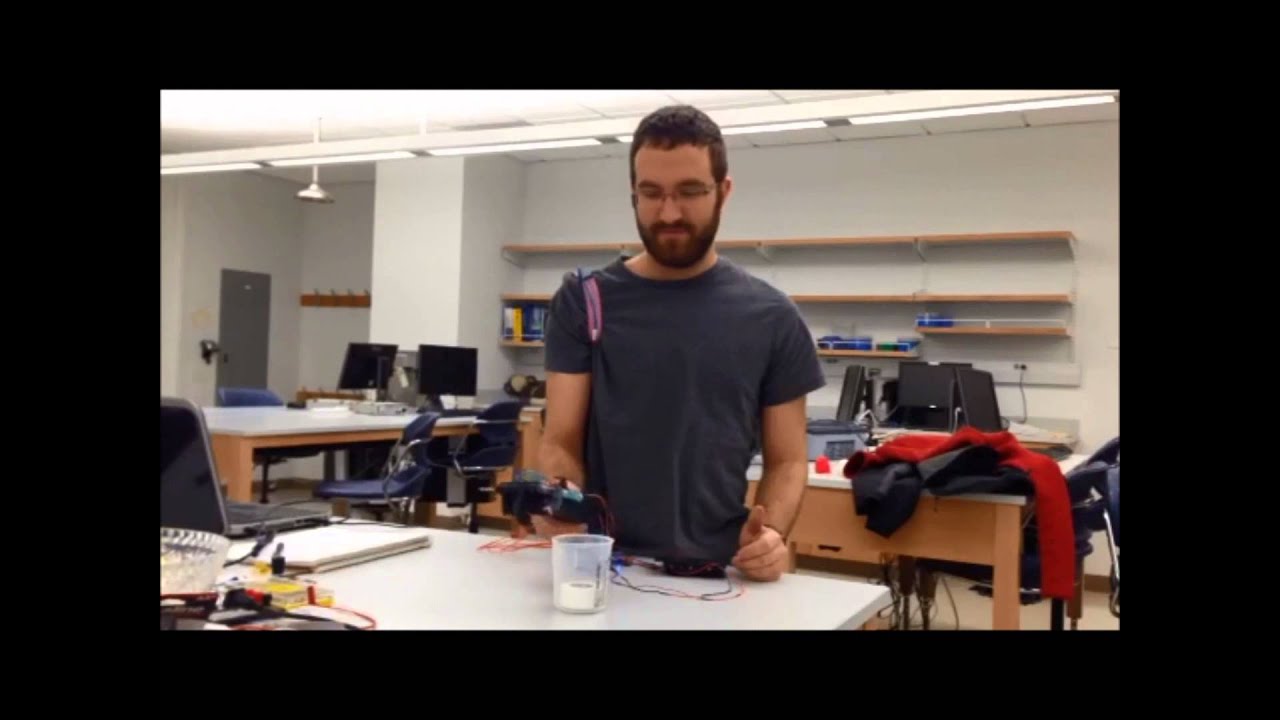 Transradial prosthetic arm - YouTube