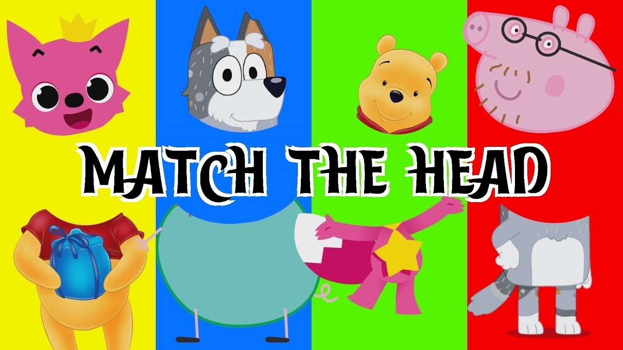 Pinkfong (Baby Shark) & Grandad (Bluey) & Winnie-the-Pooh & Daddy Pig ...