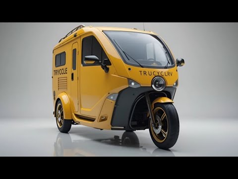2026 S9 800 Tricycle RV Camper | Compact Adventure on 3 Wheels - YouTube