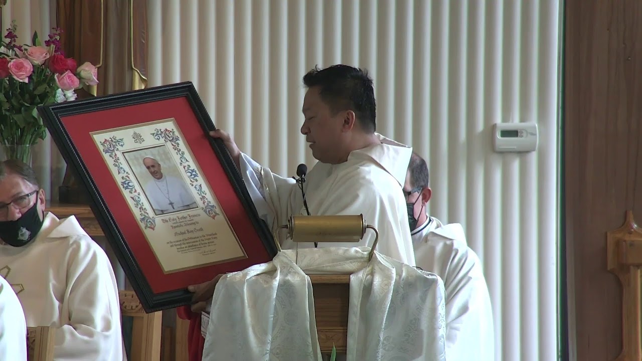 First Mass of Thanksgiving - Fr. Michael Groth - YouTube