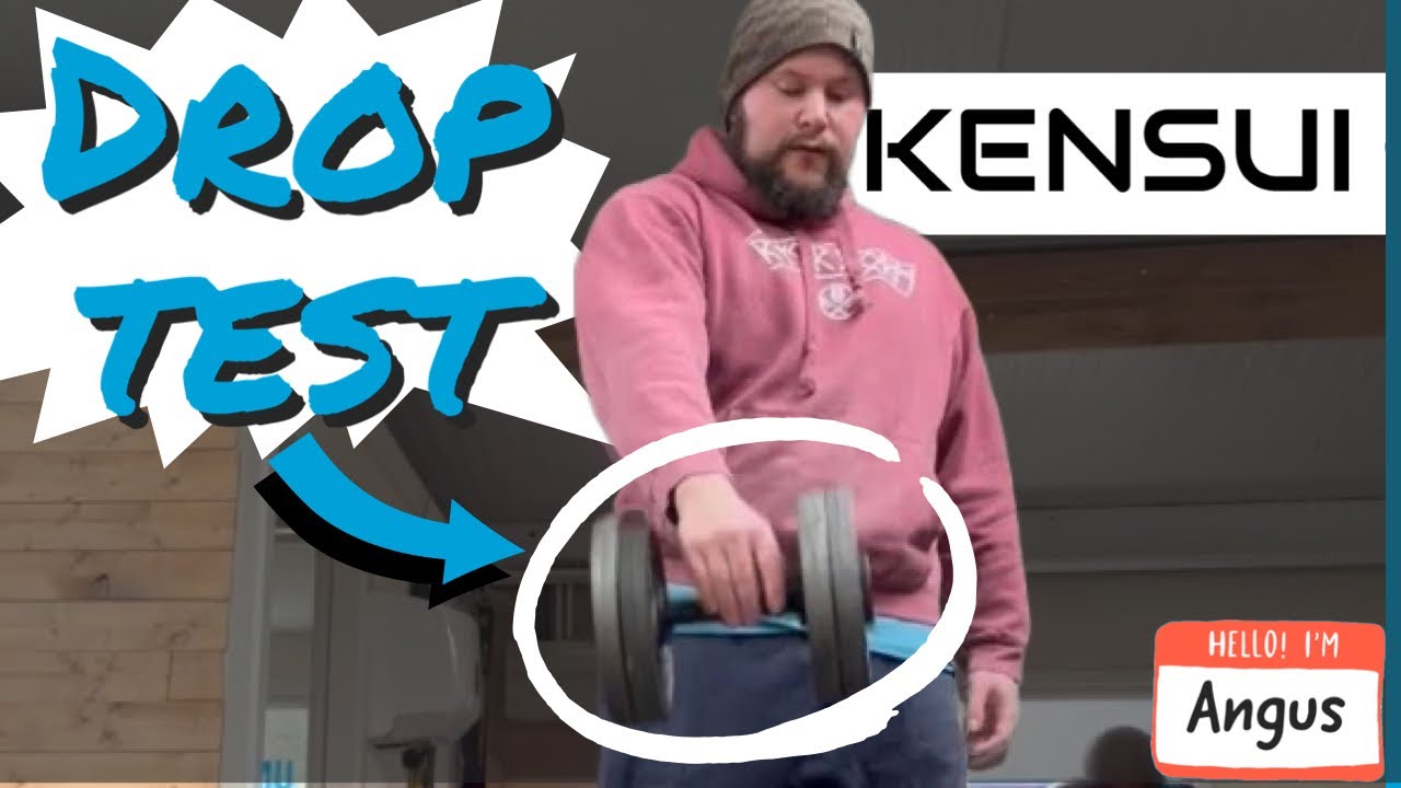 Kensui adjustable dumbbell drop test! Did it survive? AdjustaBELL - YouTube