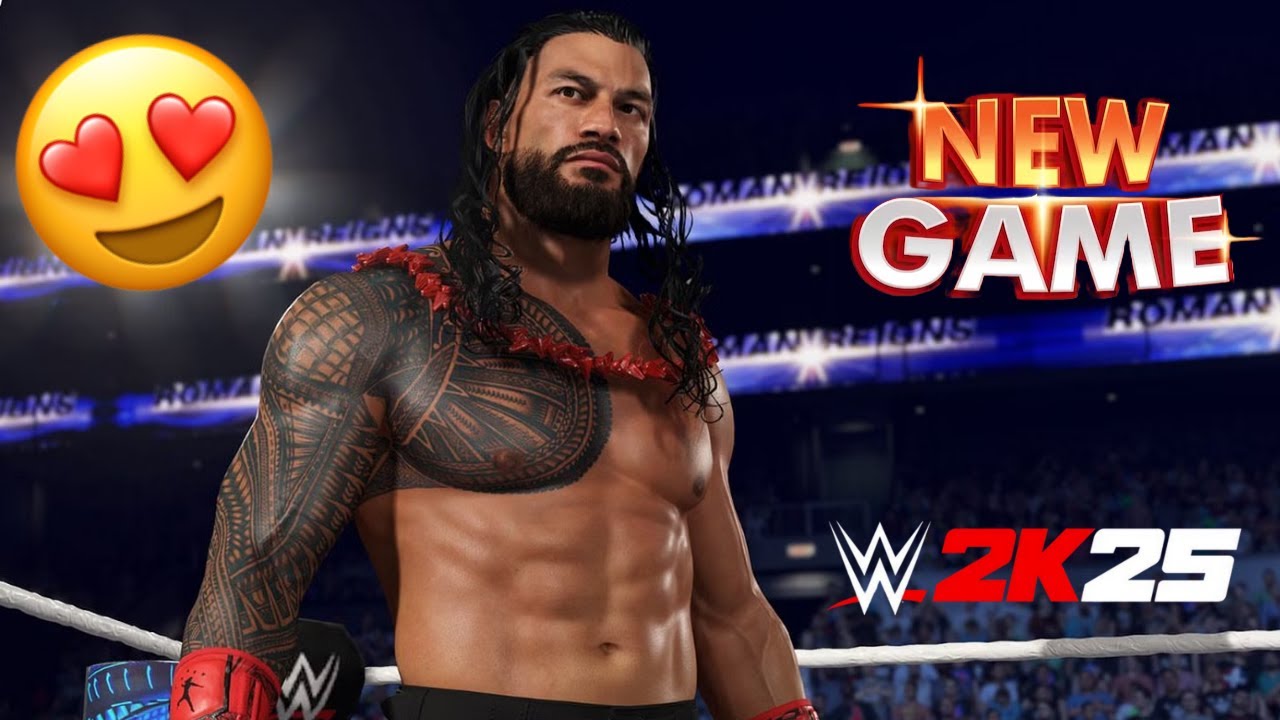 FINALLY WWE 2K25 NEW GAME IS HERE | WWE 2K25 | RAMS GAMERZ | - YouTube