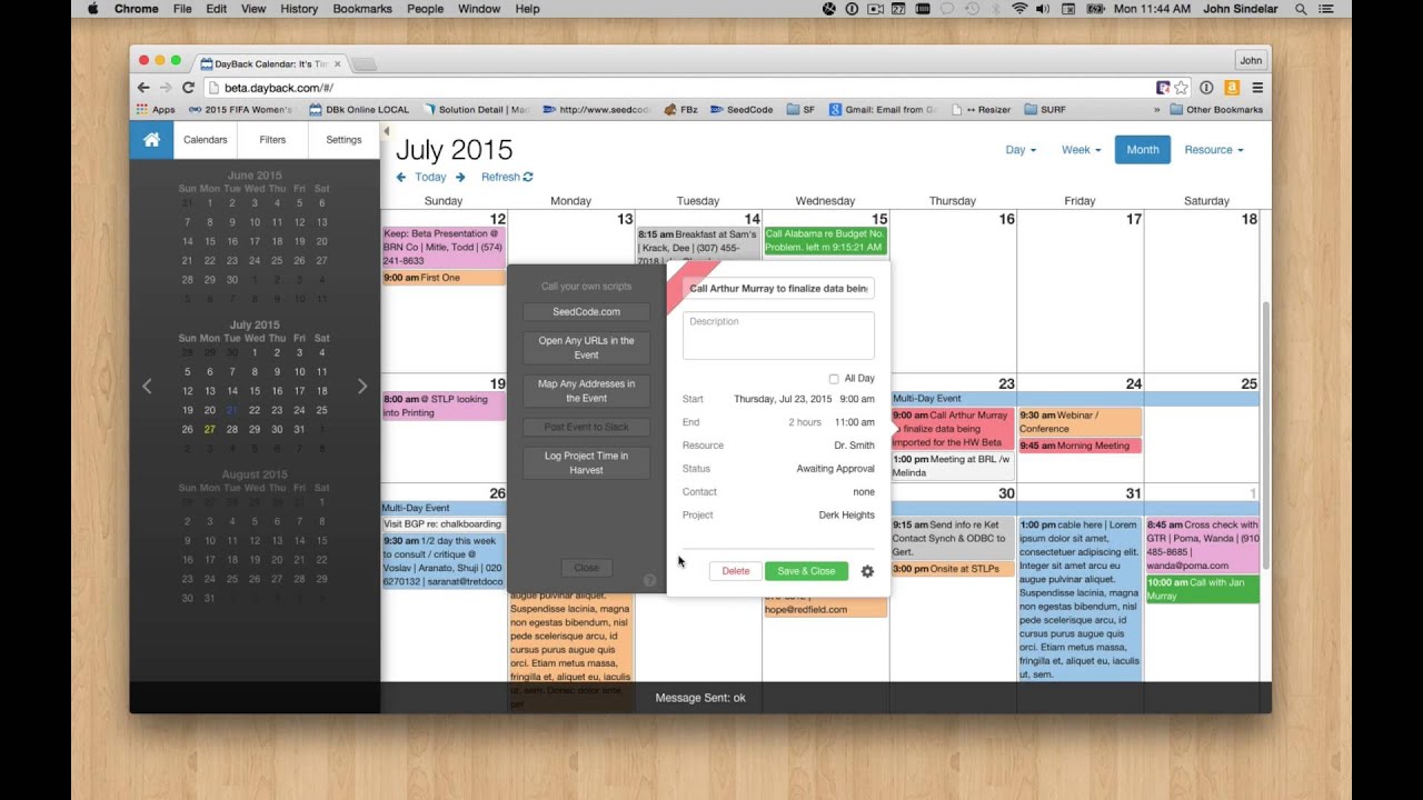DayBack Calendar: DevCon Previews - YouTube