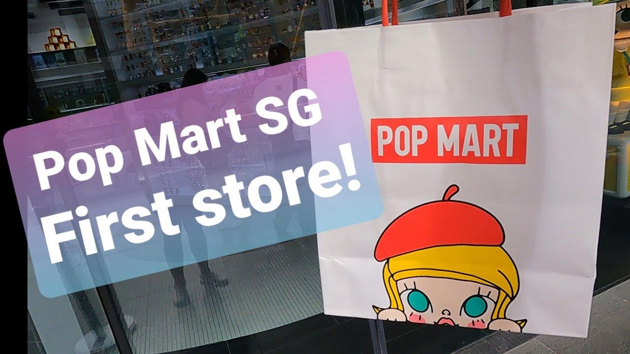 1st Official Pop Mart Store in Southeast Asia! Funan Mall, Singapore ...