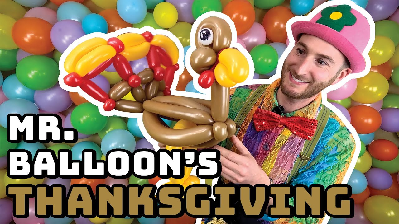 🦃 Mr. Balloon's Thanksgiving Day Special! (Full Episode #8) 🍁 - YouTube