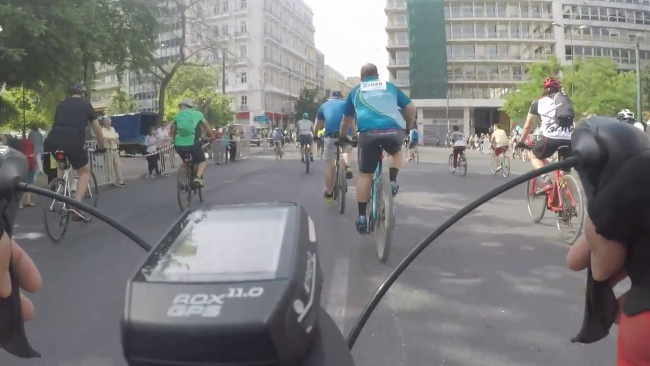 25ος Ποδηλατικος Γυρος Αθηνας - YouTube