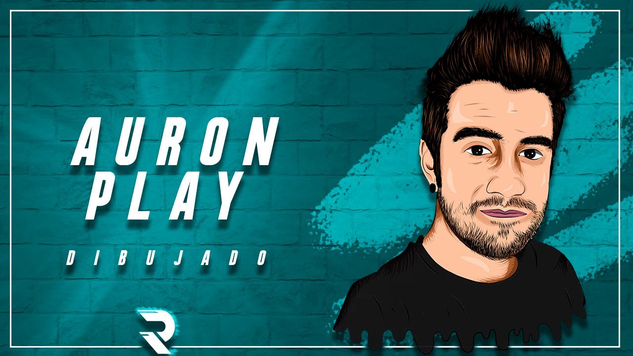 🖌DIBUJANDO A AURONPLAY🖌 | 🏁SPEED ART # YA NO SE CUAL SEA🏁 | ILUSTRACION ...