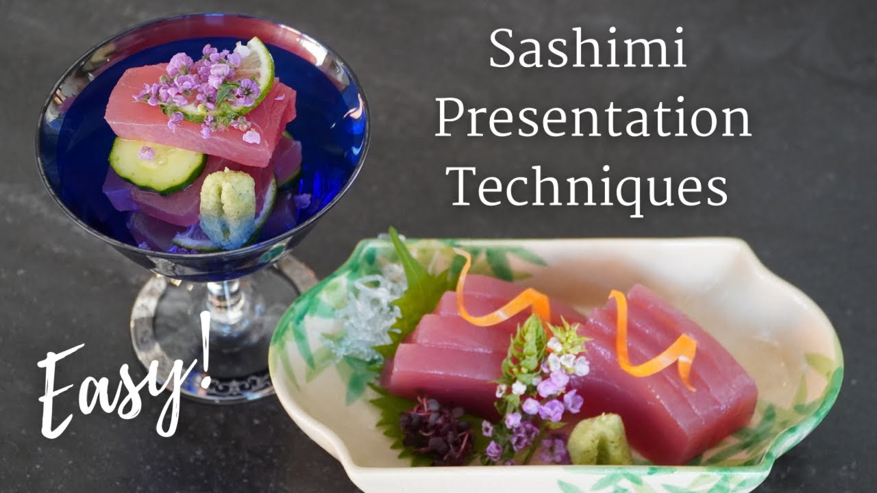 [ENG SUB]Sashimi Presentation Techniques using Maguro - YouTube