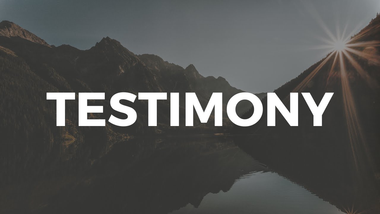 Time to Check your Filter - Testimony - YouTube