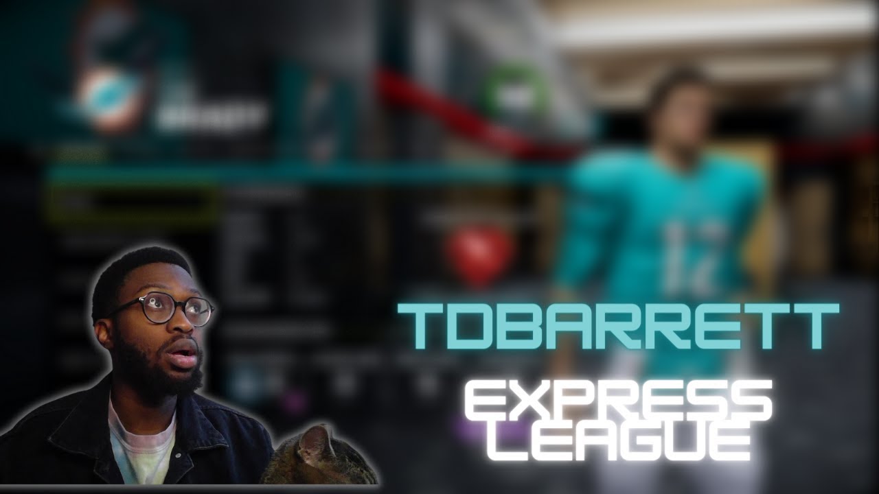 TDBarrett's Express League! WE GOT THE BEST QB OF ALL TIME! - YouTube
