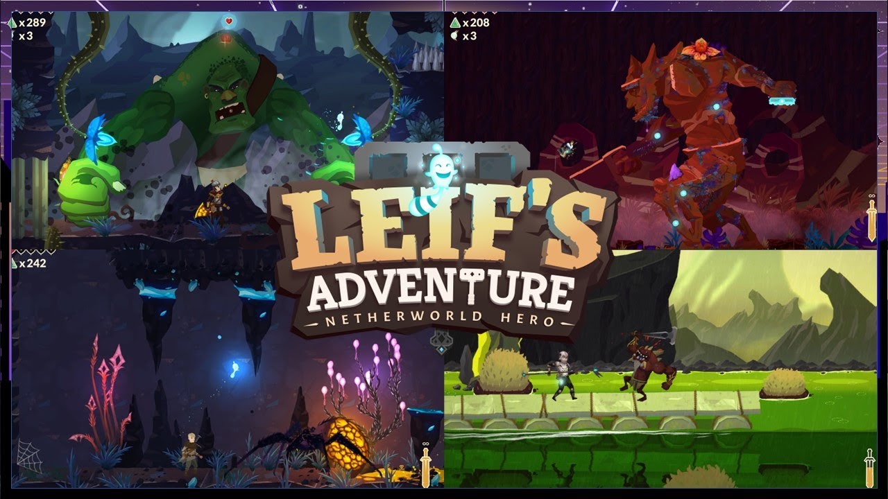 [G.Round Games] Leif's Adventure | Join Leif and Ghost overcome the ...