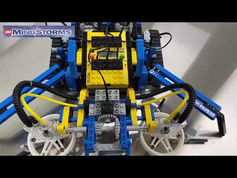 Classic LEGO Mindstorm Ultimate Builder Set First Review, Table ...