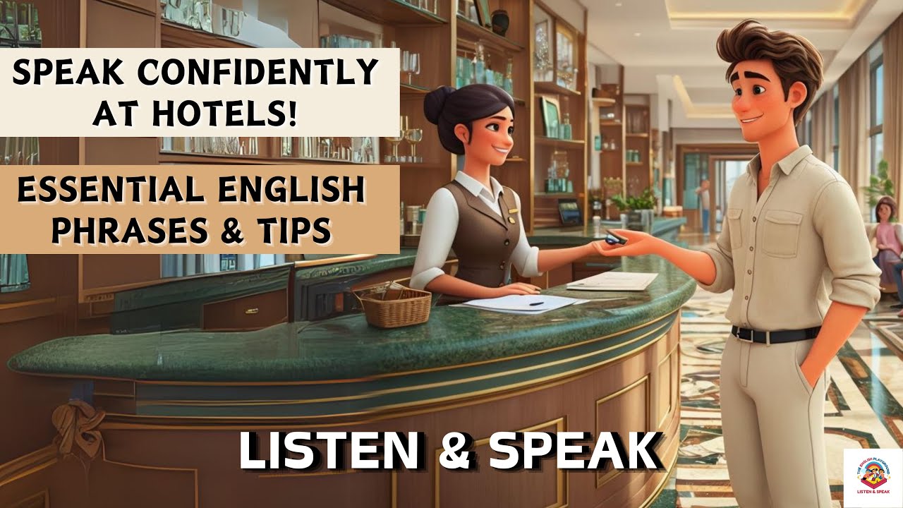 Learn How to Talk in Hotel | Improve Your English | English Listening ...