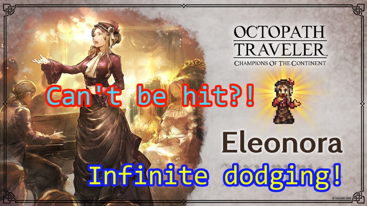 Octopath CotC: Meet Eleonora - The Ice-Dancing Troubadour & Tutor ...