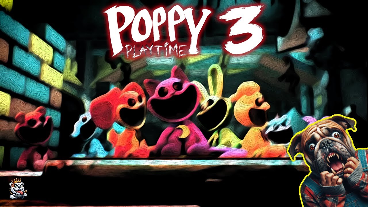 Poppy Playtime Chapter 3: Finding my way in the DARK!! - YouTube