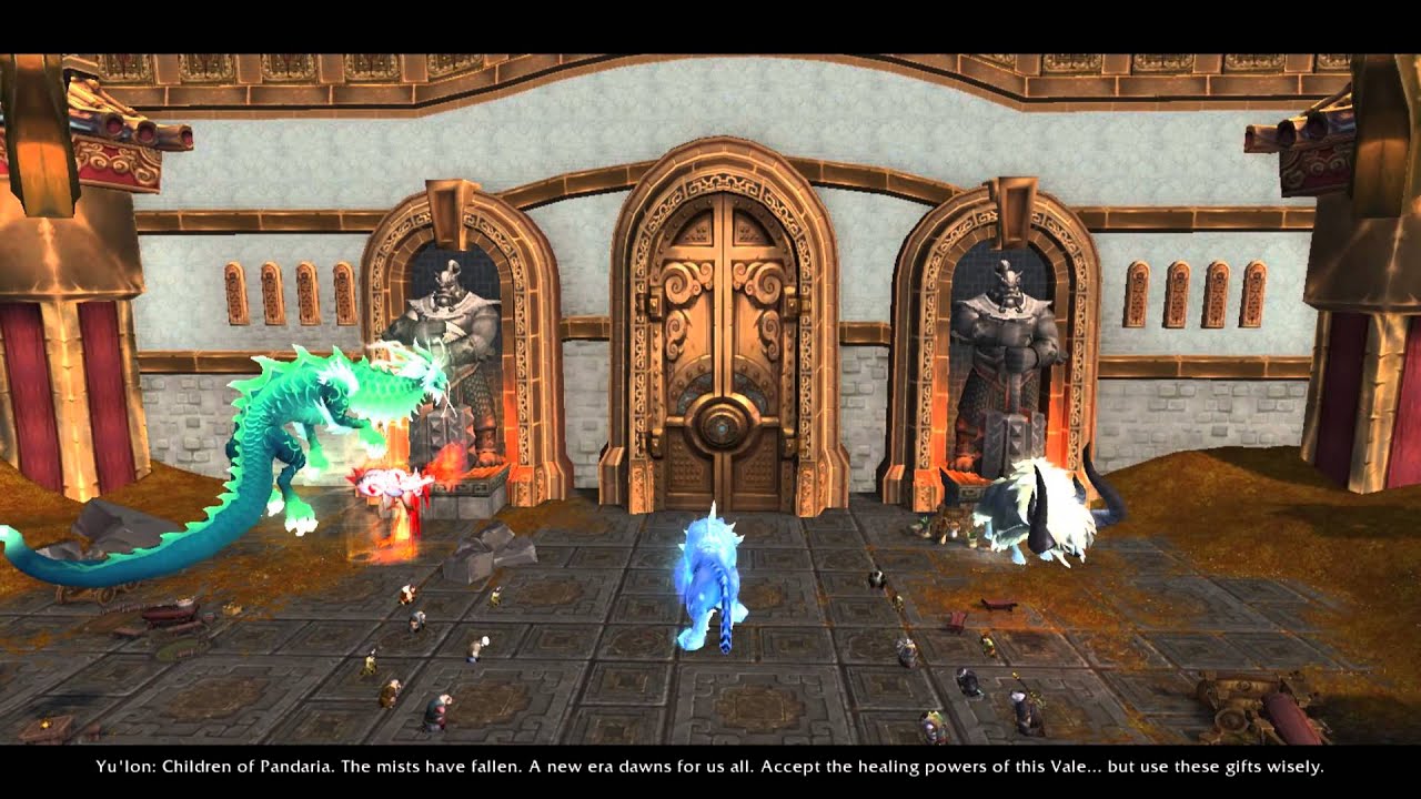 WoW MoP Levelling 5.2: Opening of the Gate of the August Celestials ...