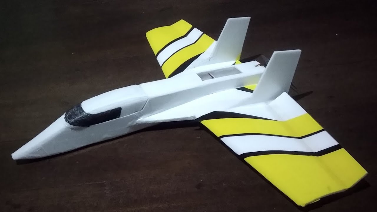 Proses pembuatan pesawat fun jet Rc plane fun jet | 2020 - YouTube