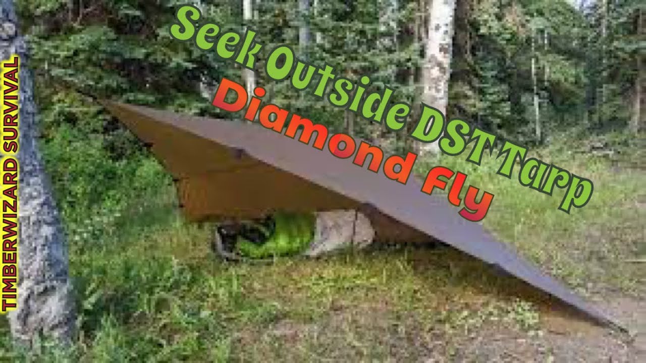 DST Tarp - Diamond Fly Pitch - YouTube