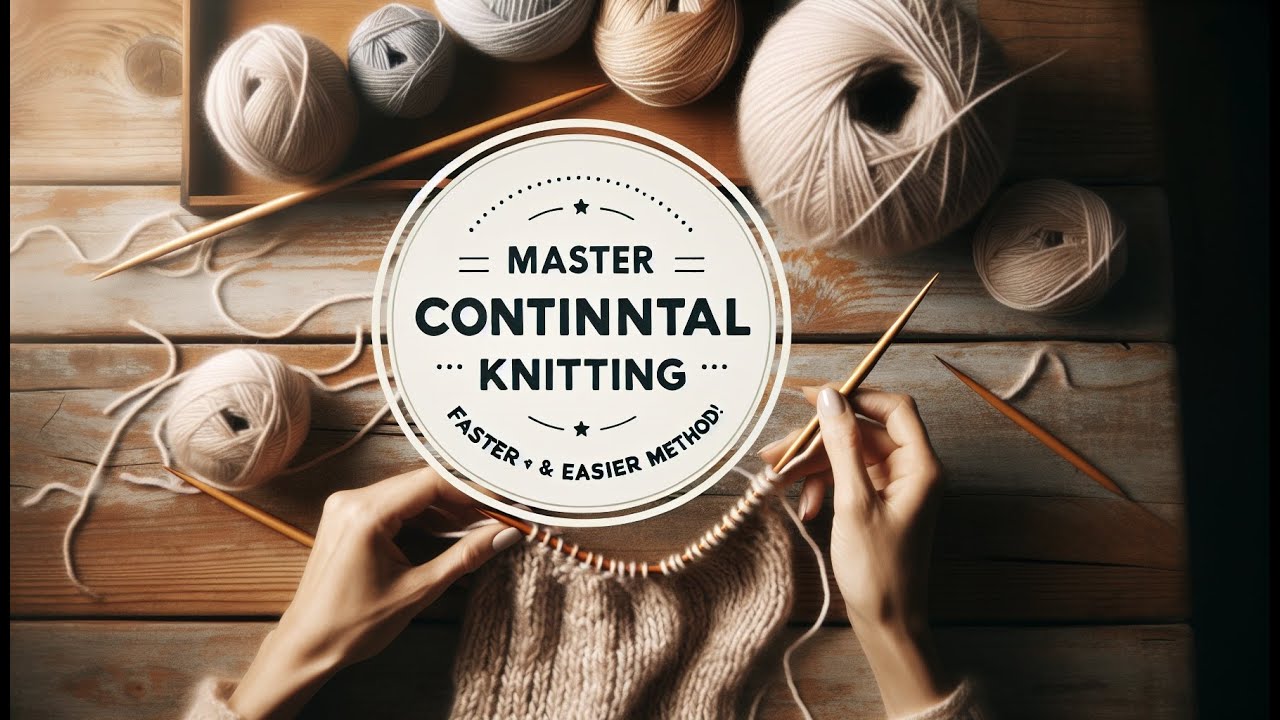 Master Continental Knitting: Faster & Easier Method! - YouTube