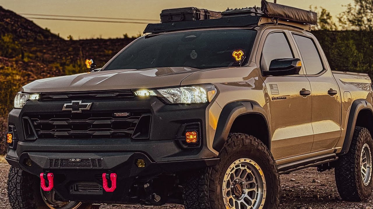 24 Chevy Colorado Gets The Ultimate Lift Kit! - YouTube