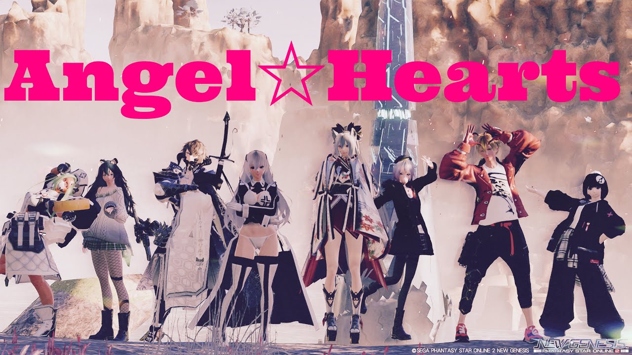ship10 Angel☆Hearts チームPV PSO2 NGS - YouTube