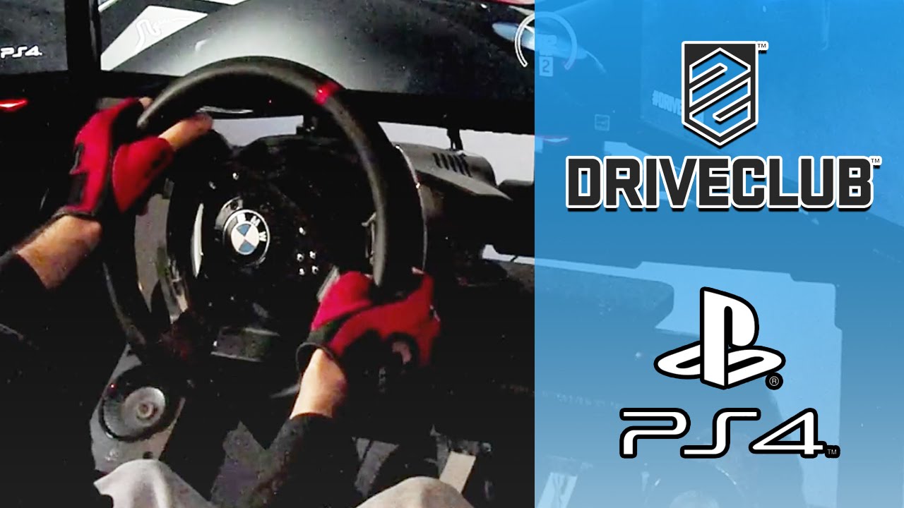Driveclub PS4 Sim Racing Cockpit - YouTube