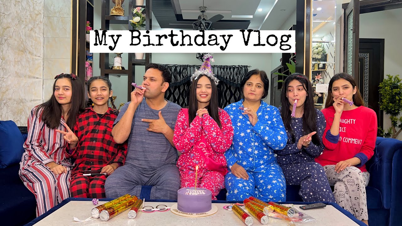 My Birthday Vlog 8 | Fatima Faisal - YouTube