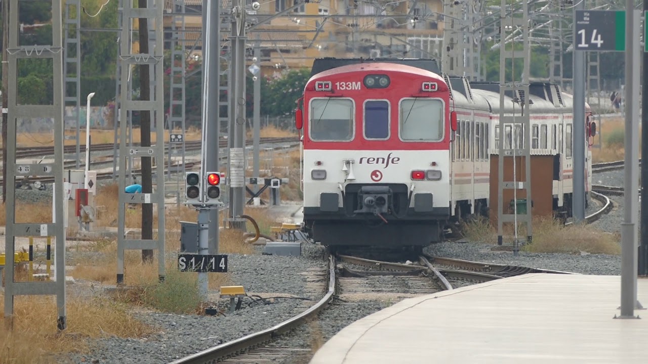 RENFE Media Distancia and Cercanias in Alicante - YouTube