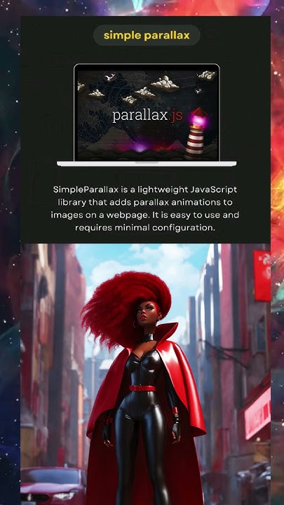 Simple parallax #parallax #css #shorts - YouTube