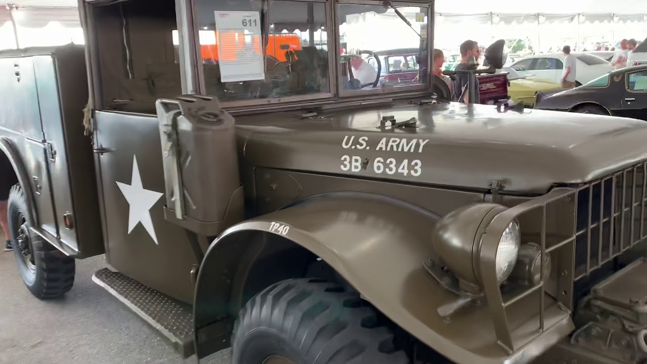 1961 dodge m37 military pick up for sale 954 937 8271 - YouTube