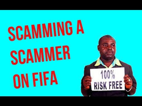 Scamming a Scammer on Fifa - YouTube