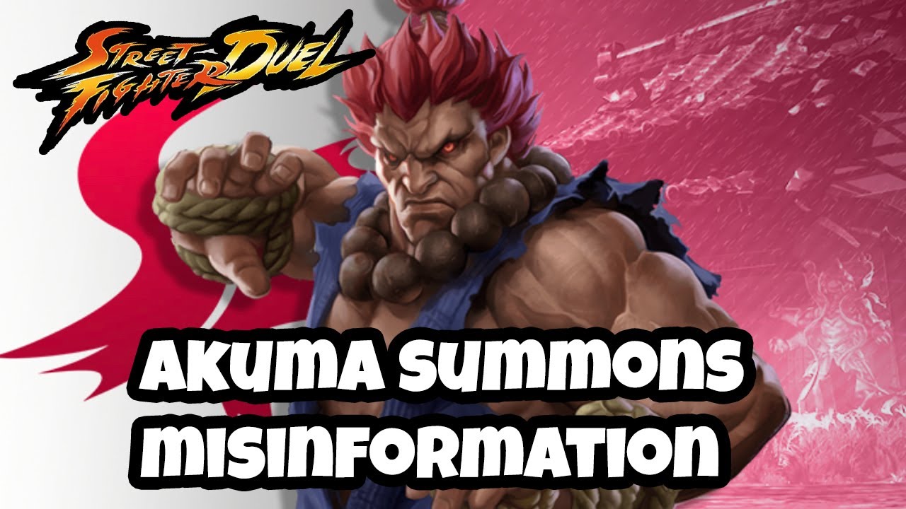 AKUMA BANNER MISINFORMATION People need to stop doing this Street ...