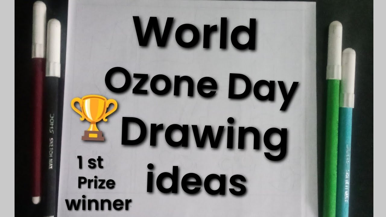 World Ozone Day Drawing | Ozone Day Drawing | Ozone Day Poster | Ozone ...