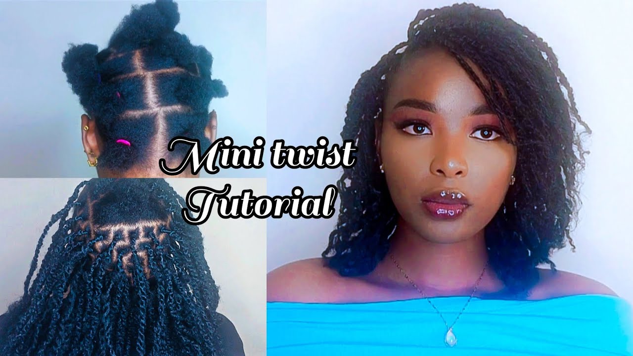 Mini twist with extensions|begginer friendly|STEP BY STEP TUTORIAL ...