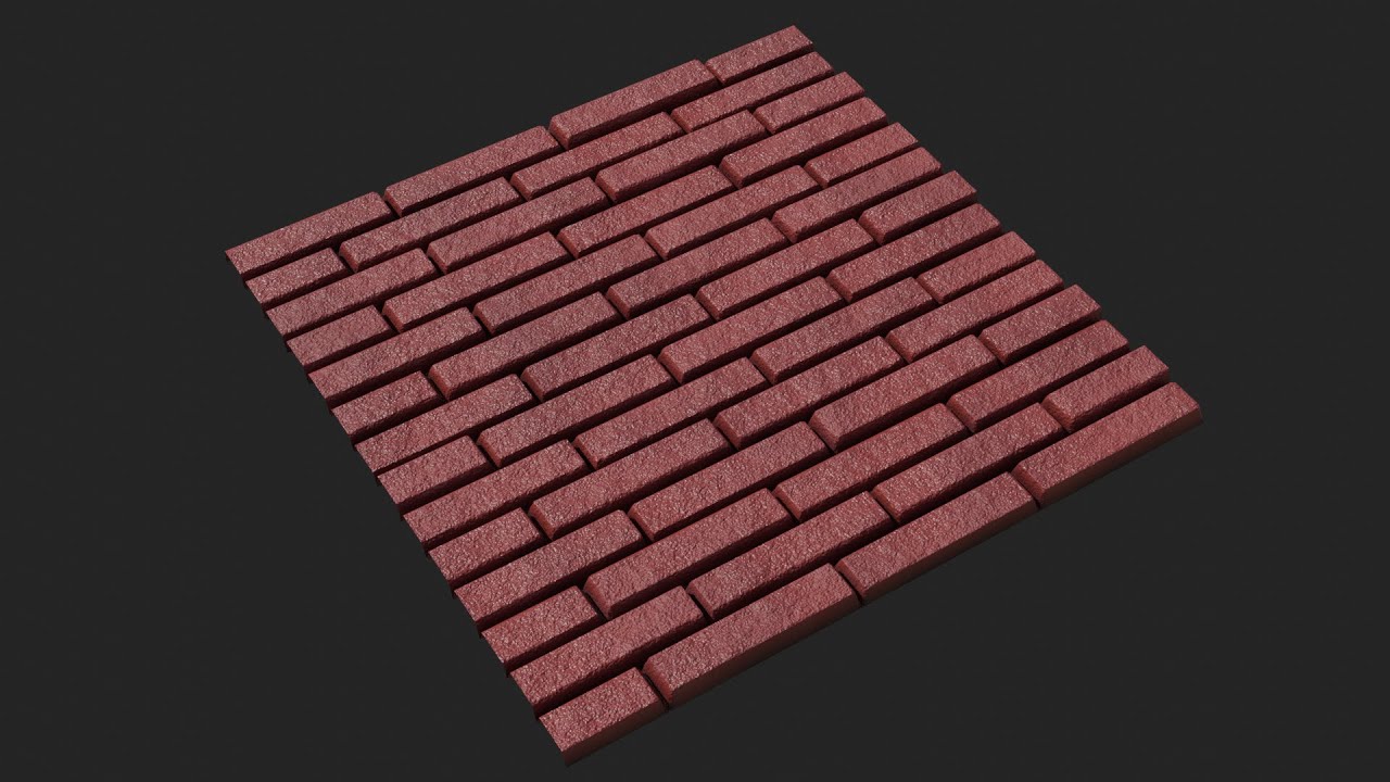 Blender Geometry Nodes Brick generator - YouTube