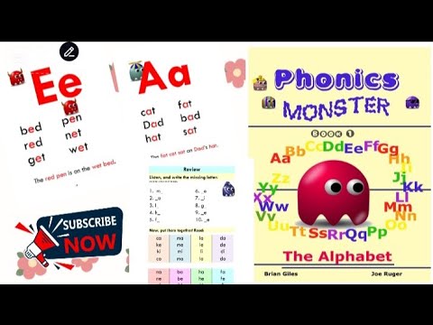 Phonics monster Alphabet worksheets for kindergarten| phonics And ...