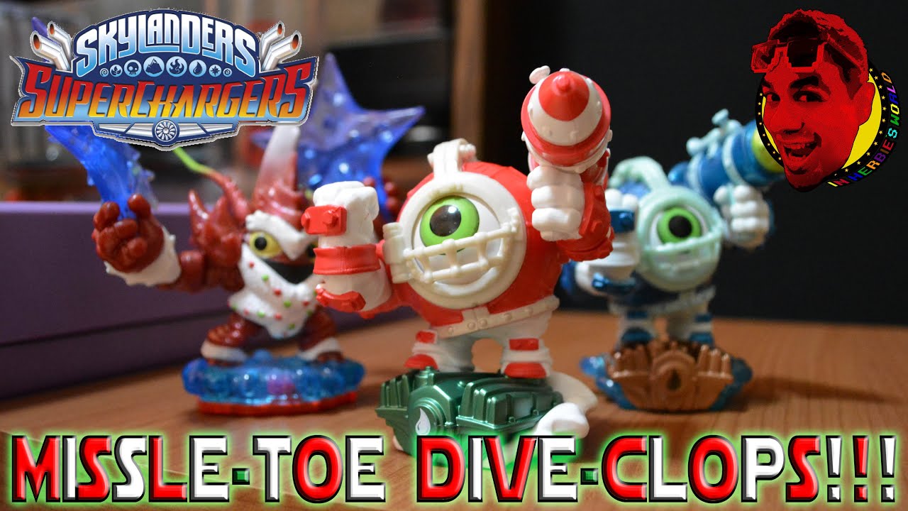 Holiday Skylanders SuperChargers- Missile-Tow Dive-Clops! {GAMESTOP ...