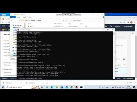 S3 Bucket Creation using CLI | Upload/download to S3 bucket from ...