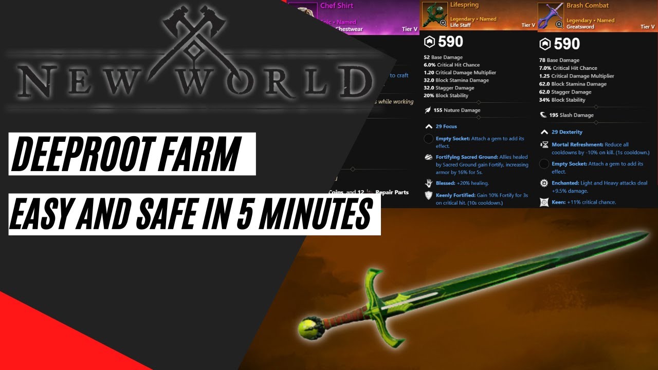 NEW WORLD - DEEPROOT FARM 2023 - YouTube