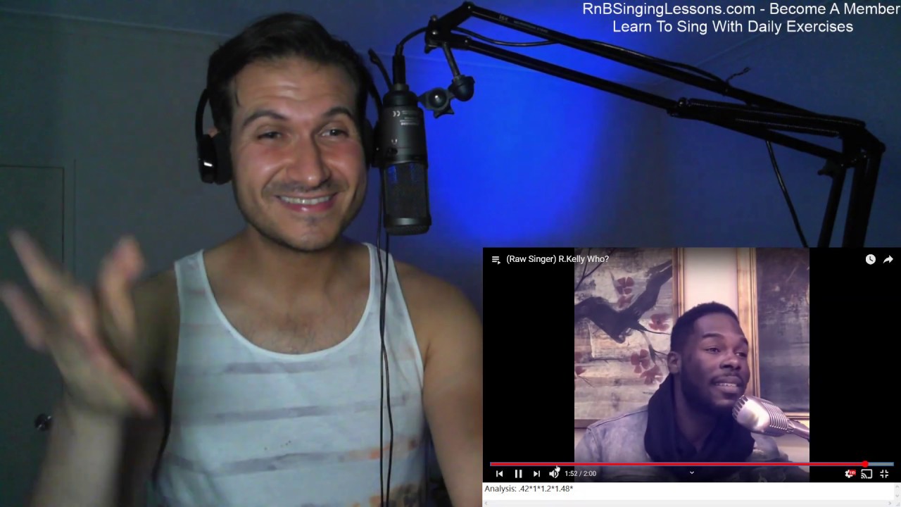 Coach Reaction - (Raw Singer) R.Kelly Who? - Aveon Falstar - YouTube